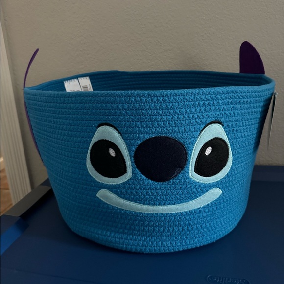 Disney | Storage & Organization | Disney Stitch Rope Storage Bin Large ...